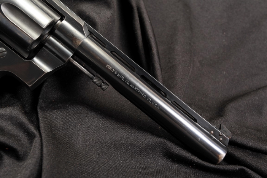 F. Bob Chow Colt King Super Target Officers Model .38 Specl Revolver - C&R Ok For Sale at ...